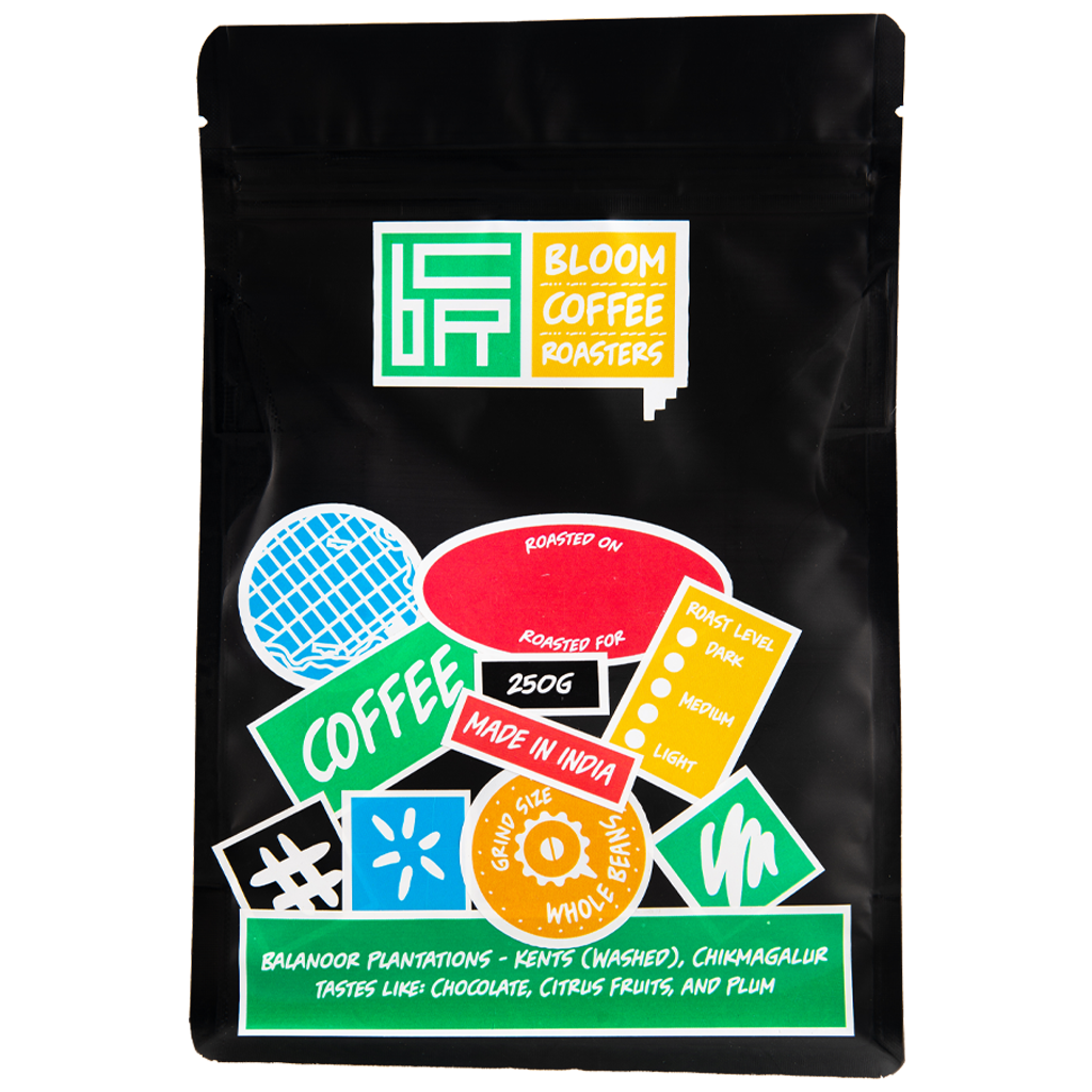 Balanoor Plantations - Kents (Washed) - Chikmagalur - Medium Roast – Bloom Coffee Roasters